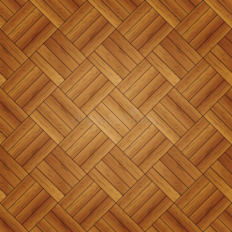 Seamless Background of Wooden Parquet, Vector Illustration Stock Vector ...