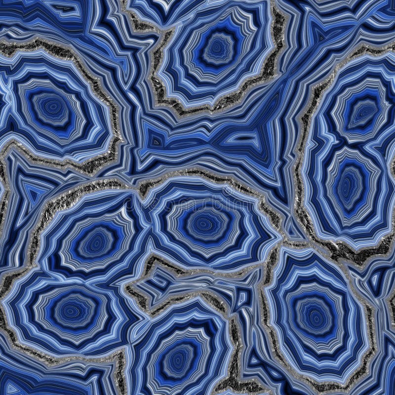 Seamless Banded Agate Geode Marble Rock with Gray Stone Edge Surface ...