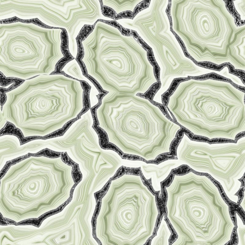 Seamless Banded Agate Geode Marble Rock with Gray Stone Edge Surface ...