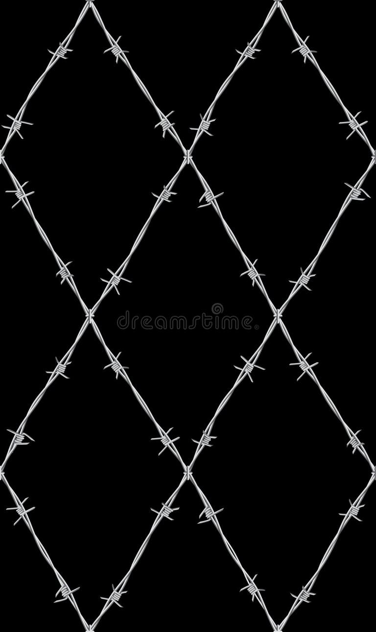 Barbed Wire Pattern Stock Illustrations – 2,697 Barbed Wire Pattern ...
