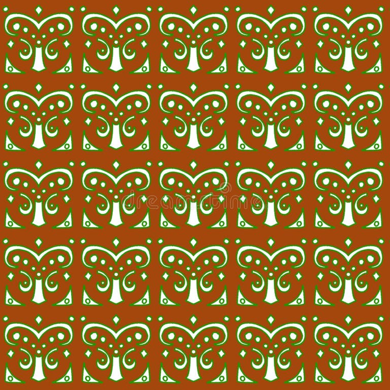 Seamless Basic Pattern Arabic Pattern Carpet Design Stock Illustration - Illustration of ...