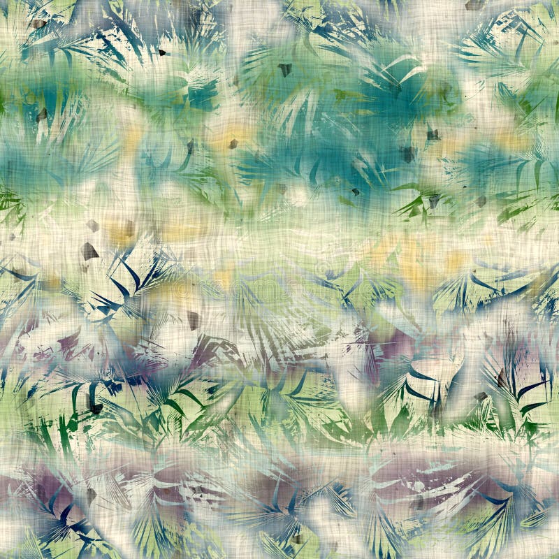 Seamless Batik Surface Pattern Swatch for Print in Cool Pastel Colors ...