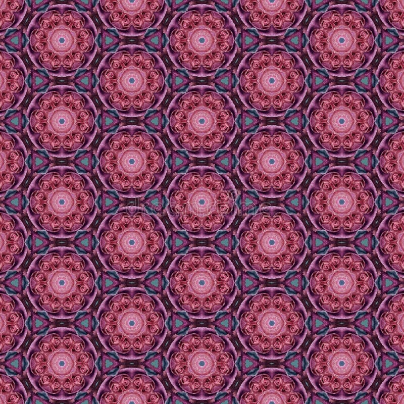 Seamless Multicoloured Creative Pattern Design Printable Model Stock ...