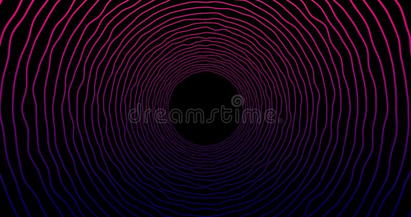 Seamless Beautiful Visual Oval Loops Background Stock Illustration ...