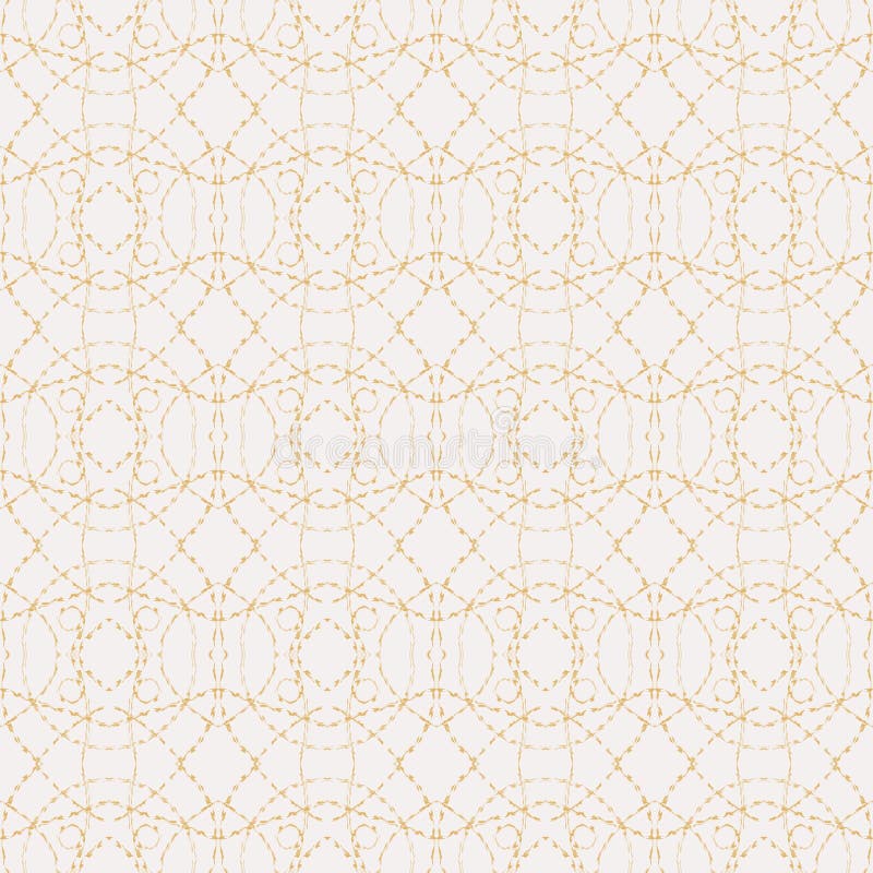 Seamless Beige Background Featuring Delicate Gold Intertwining Lines ...