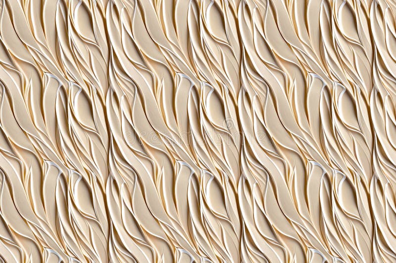 Seamless Beige Creamy Texture Stock Illustration - Illustration of ...