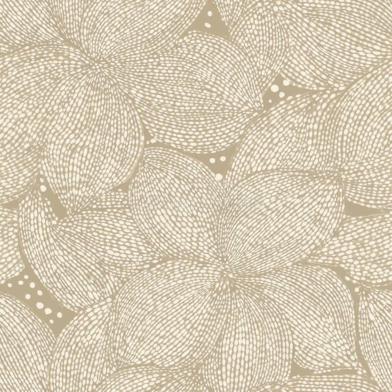 Seamless Beige Floral Pattern Background for Elegant Design Stock Photo ...