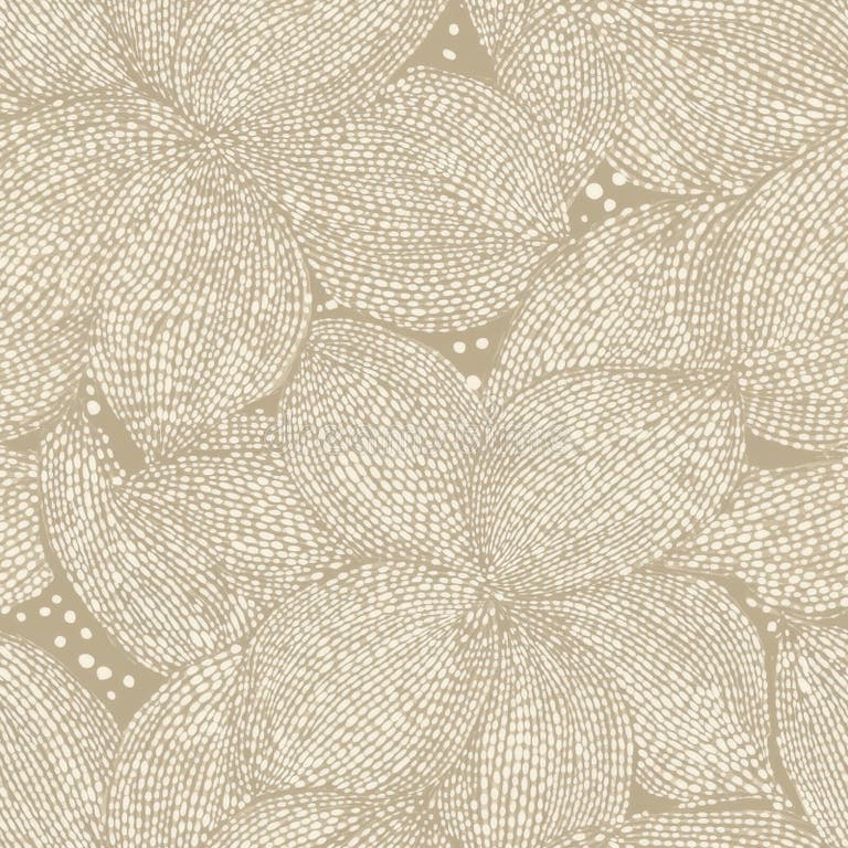 Seamless Beige Floral Pattern Background for Elegant Design Stock Photo ...