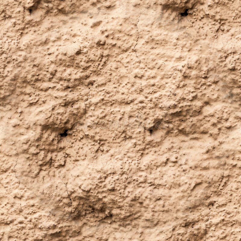 Seamless Beige Painted Textured Wall. Background, Texture. Stock Image ...