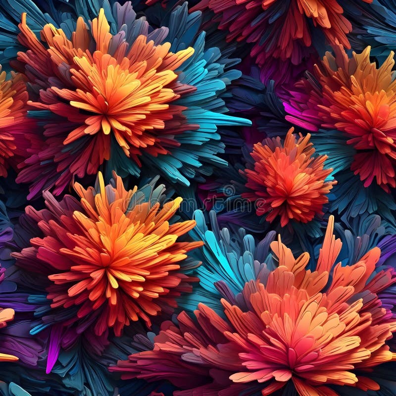 Futuristic Cosmic & Sci-Fi Patterns Stock Illustration - Illustration ...