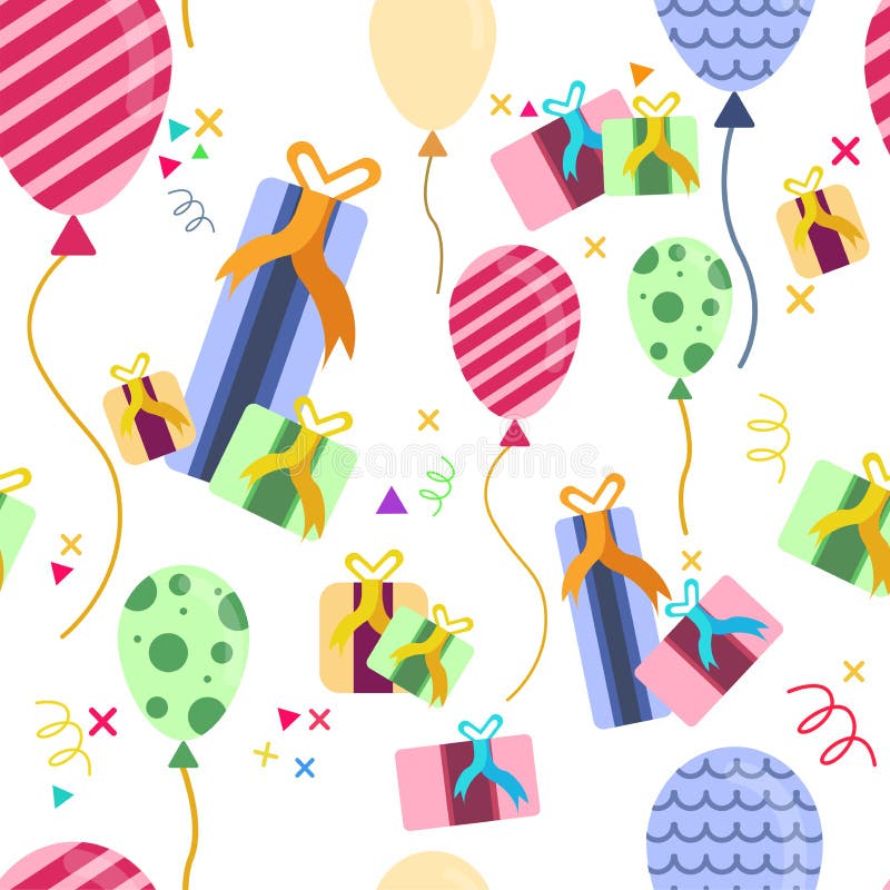 Birthday Wrappers Stock Illustrations – 1,494 Birthday Wrappers Stock ...
