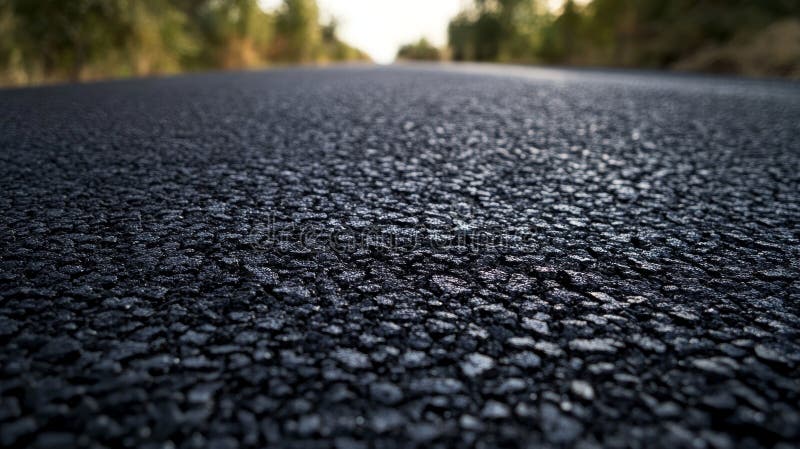 Seamless Black Asphalt Texture Background Versatile Surface for Roads ...