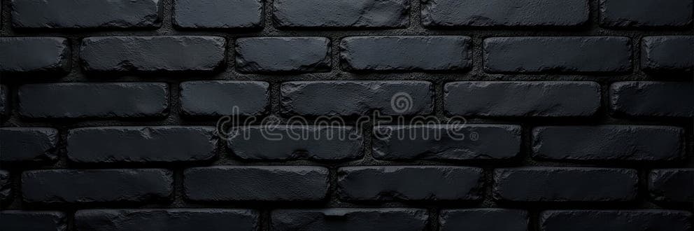 Seamless Black Brick Wall Texture, Dark Backdrop , Surface, Design ...