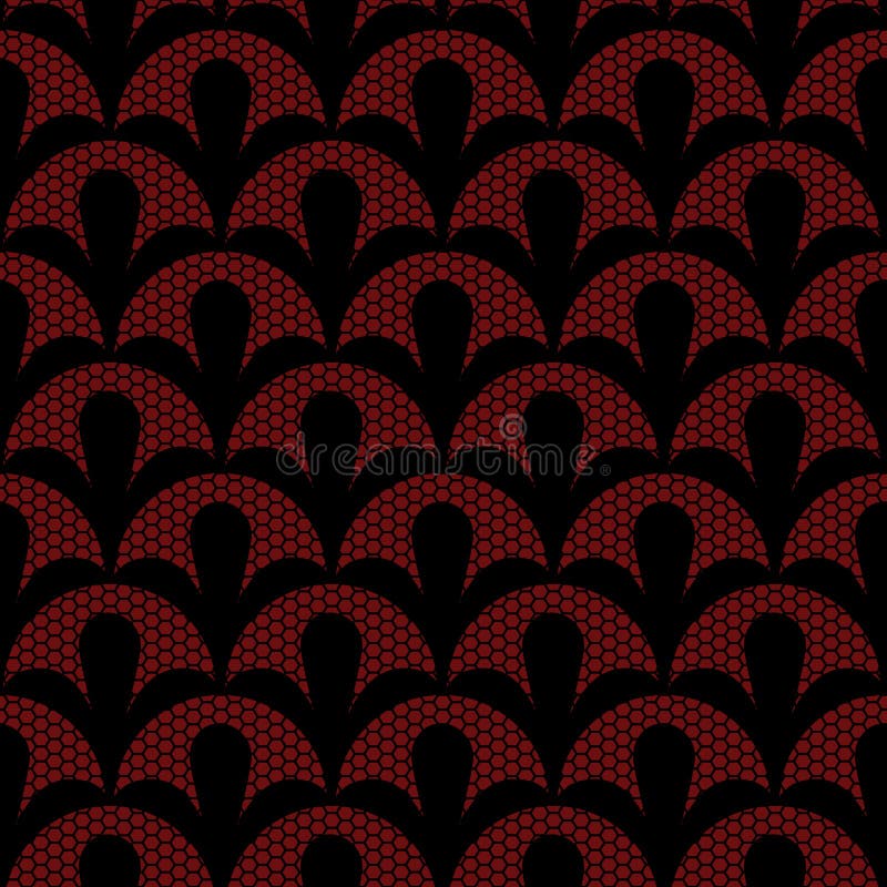 Seamless Dark Red Lace Pattern Stock Illustrations – 402 Seamless Dark ...