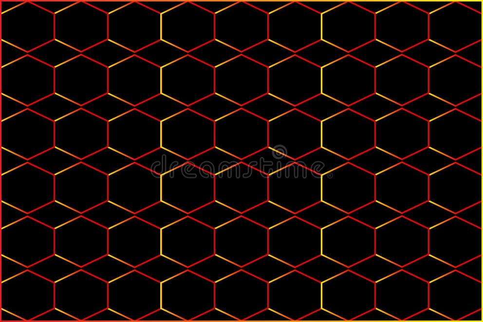 Seamless Black Pattern with Shapes Stock Vector - Illustration of ...