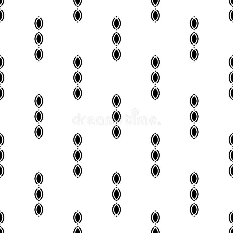 Seamless Black Repeated Pattern Interior and Clothing Useful Pattern on ...
