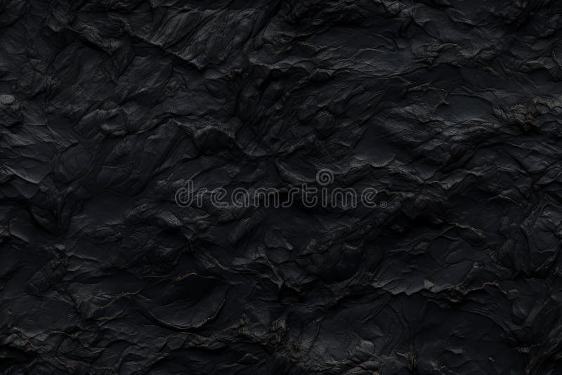 Seamless Black Rough Texture Stock Illustration - Illustration of ...