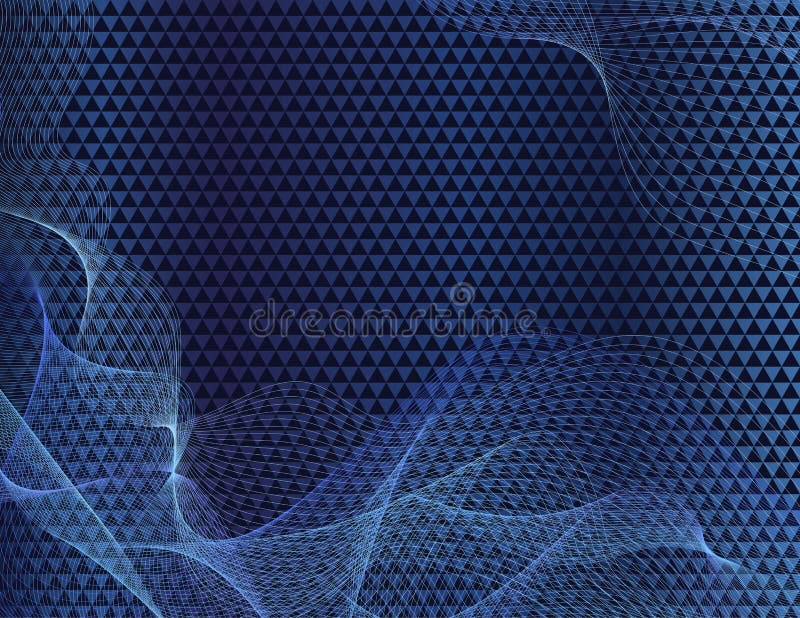 Seamless Black Vector Background of Abstract Pattern Geometric Triangle ...