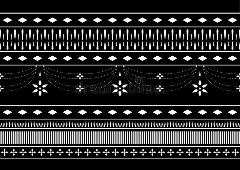 Lao Traditional Pattern Stock Illustrations – 100 Lao Traditional ...