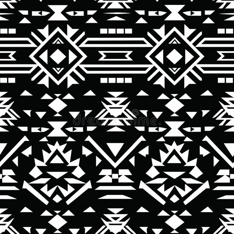 Aztec Black White Stock Illustrations – 27,795 Aztec Black White Stock ...
