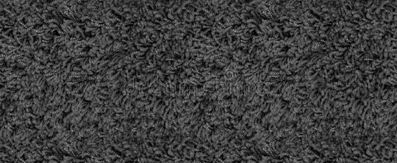 Seamless Black and White Carpet Rug Texture Background from Above Stock ...