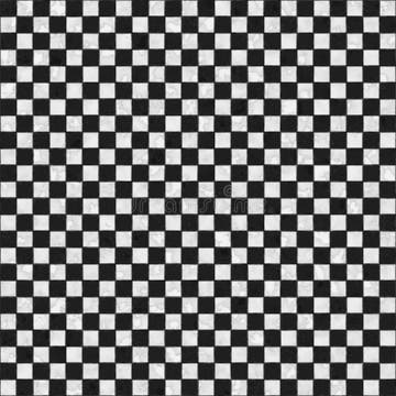 Seamless Black and White Checkered Texture Stock Photo - Image of ...