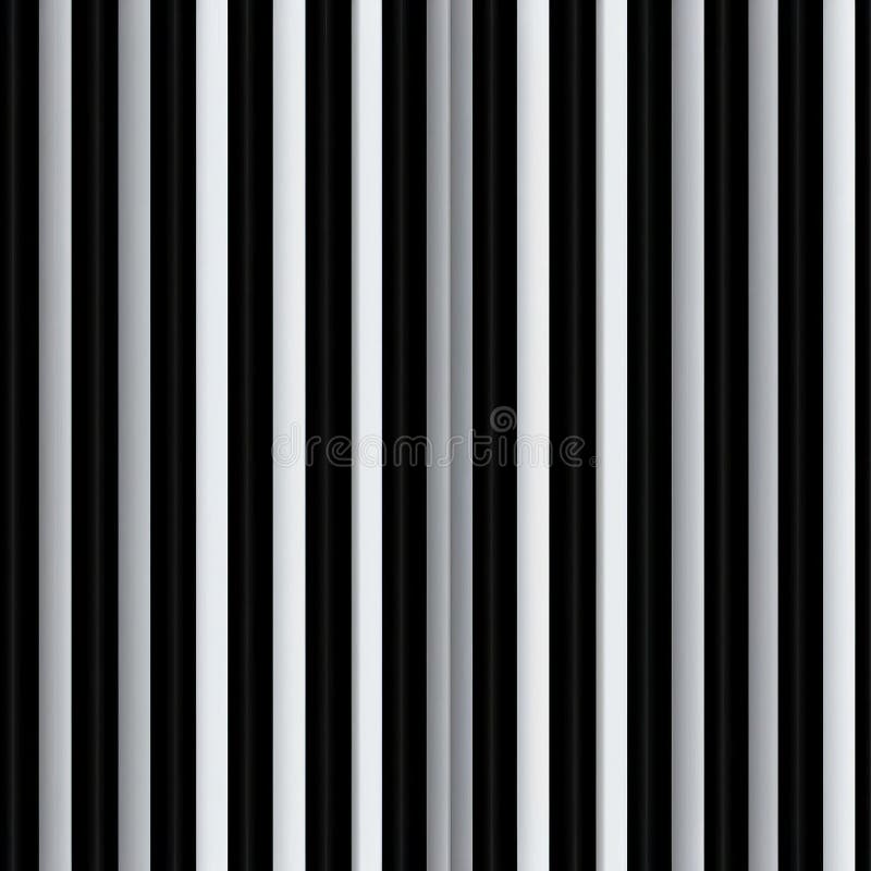 Seamless Black and White Pinstripe Vector Pattern Stock Illustration ...