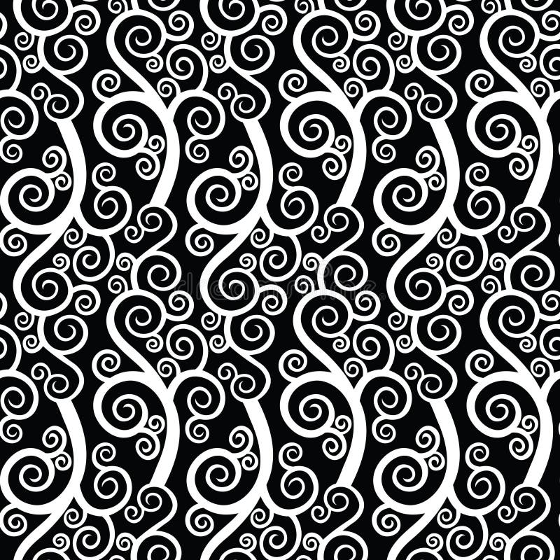 Swirly Pattern stock vector. Illustration of pretty, natural - 5114371