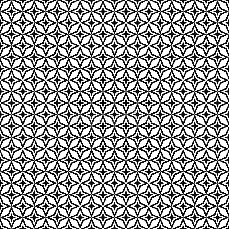 Black Thorn Branch Silhouettes Seamless Pattern. Stripped Background ...