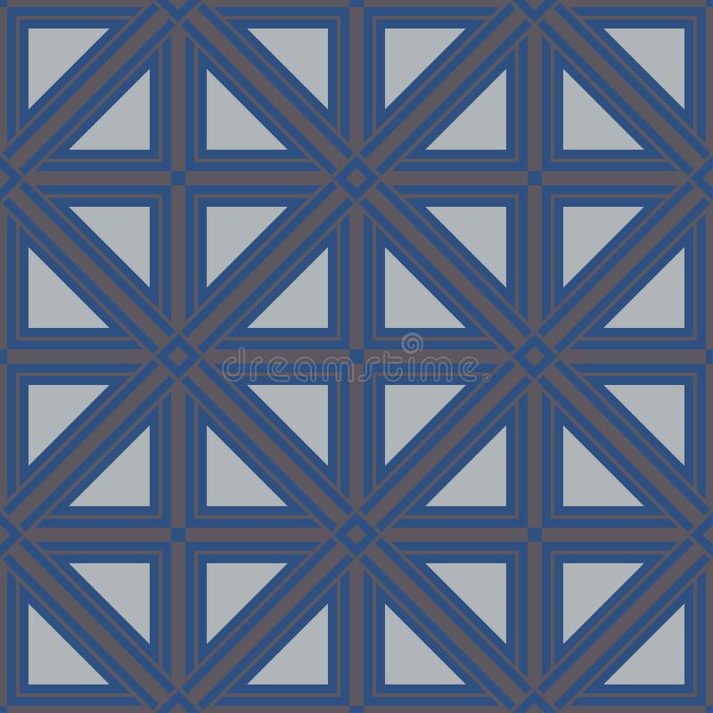 Seamless Blue Background. with Geometric Patterns Stock Vector ...