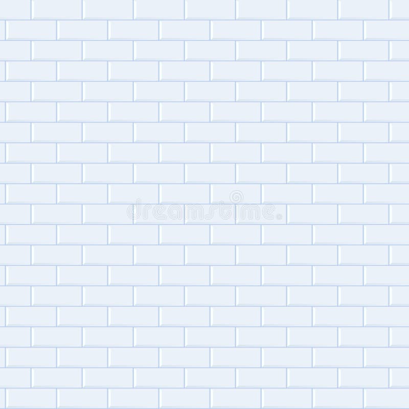 Seamless Blue Brick Pattern Stock Photo - Image: 61776338