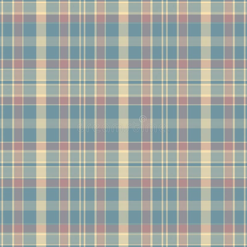 Seamless Blue Check Texture. Stock Illustration - Illustration of ...