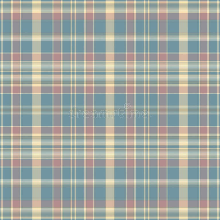 Seamless Blue Check Texture. Stock Illustration - Illustration of ...