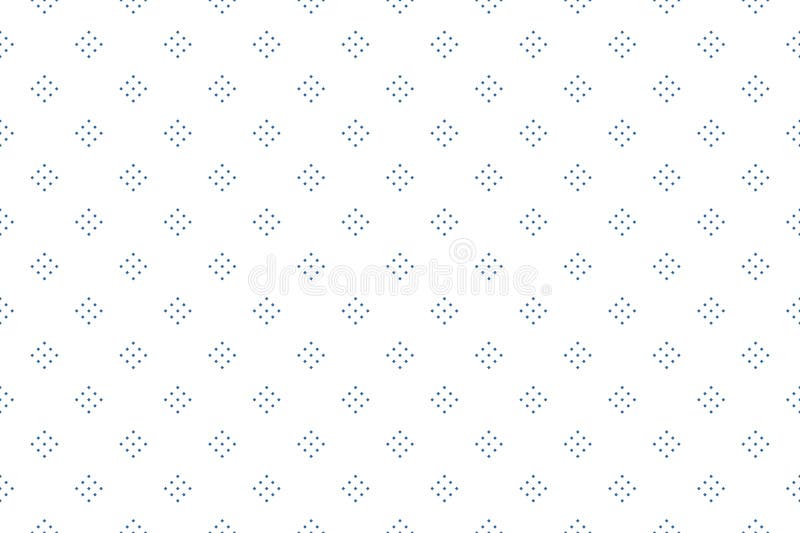 Seamless Blue Dots Pattern. White Textured Background Stock Vector ...