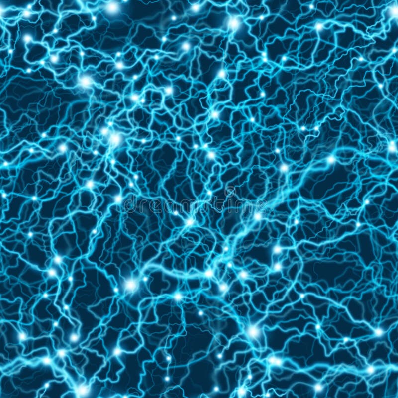 Seamless lightning pattern stock illustration. Illustration of pattern ...