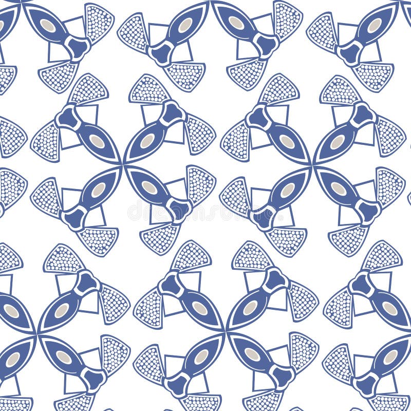 Seamless Blue Fabric Pattern Wallpaper Stock Vector - Illustration of ...