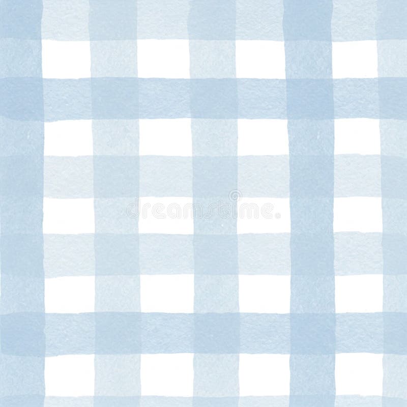 Blue Gingham Pattern Texture Background Stock Illustration ...