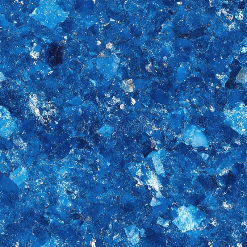 Seamless Blue Granite Texture with Flecks of Silver Stock Photo - Image ...