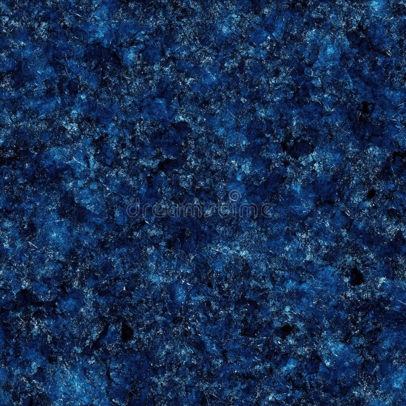 Seamless Blue Granite Texture with Flecks of Silver Stock Image - Image ...