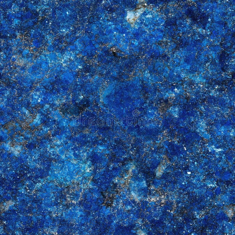 Seamless Blue Granite Texture with Flecks of Silver Stock Photo - Image ...