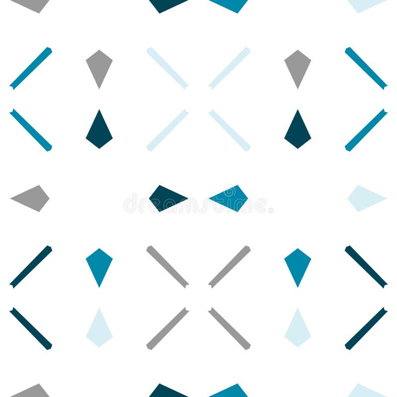 Seamless Blue, Grey Colored Tileable Pattern. Textured Background in ...