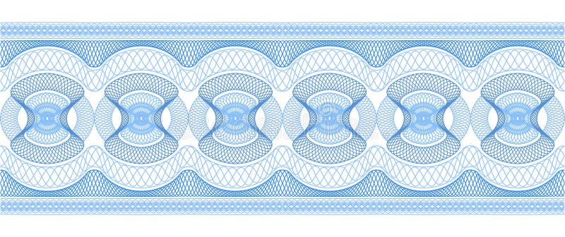 Repeating Guilloche Pattern Stock Vector - Illustration of voucher ...
