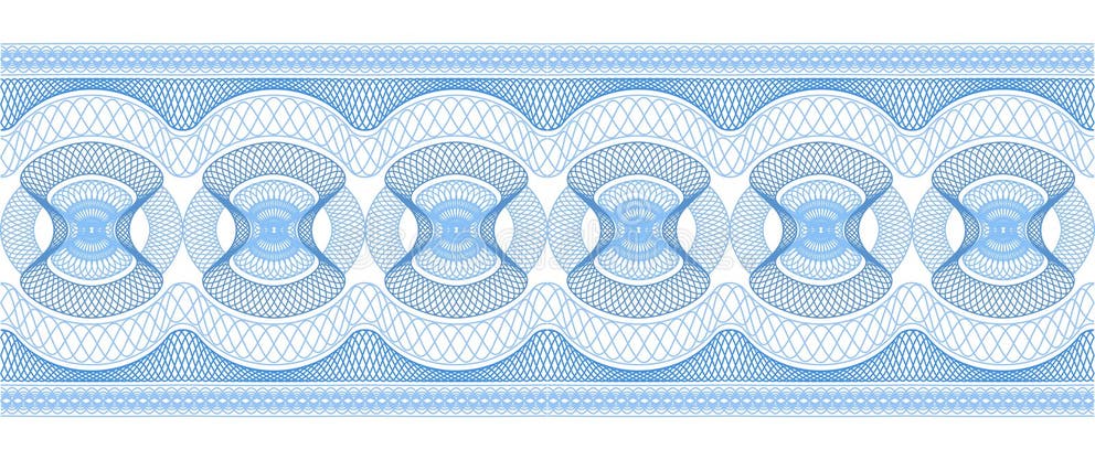 Repeating Guilloche Pattern Stock Vector - Illustration of voucher ...