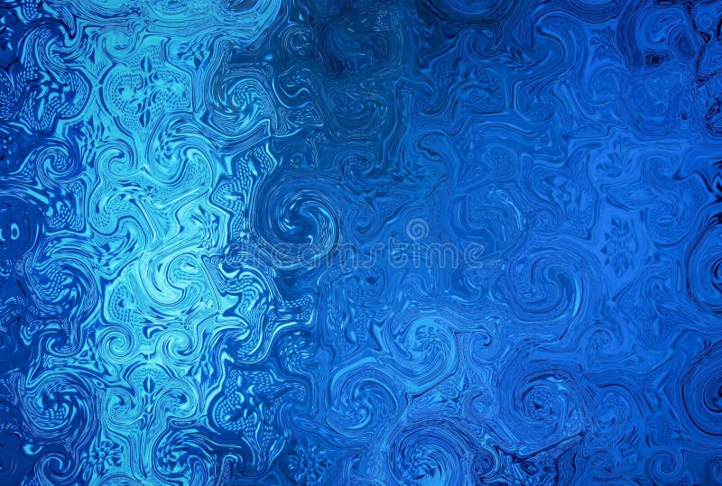 Seamless Blue Liquid Paint Marbling Texture Background Image Stock ...