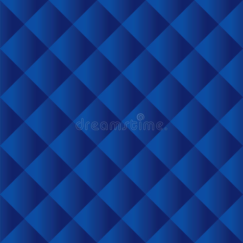 Seamless Blue Padded Upholstery Pattern Background Stock Illustration ...