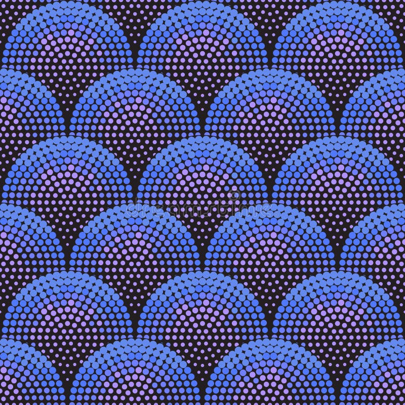 Seamless blue pattern stock vector. Illustration of abstract - 143521015