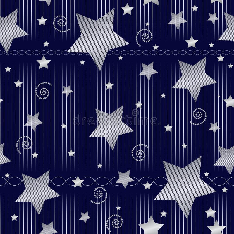 Blue Silver Stripes Pattern Stock Illustrations – 3,420 Blue Silver ...