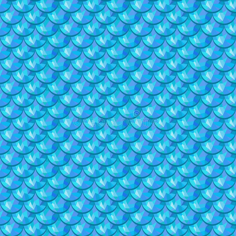 Seamless Colorful River Fish Scales Stock Vector - Illustration of ...