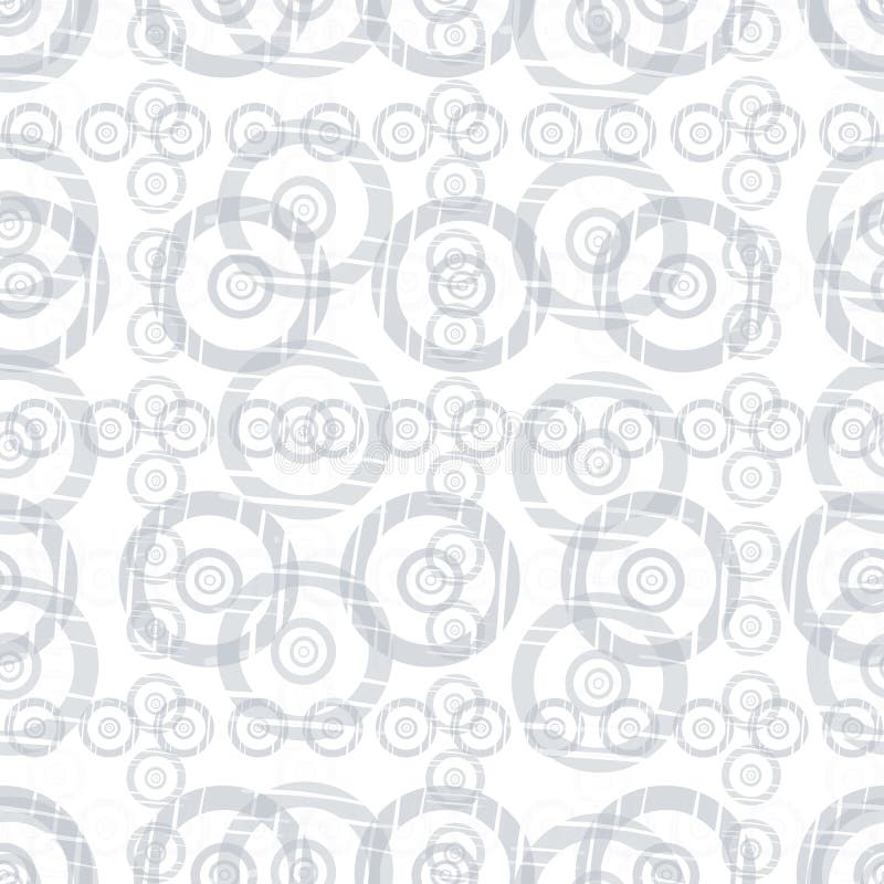 Seamless Blue Textured Circles Pattern. Light Blue or Gray Abstract ...