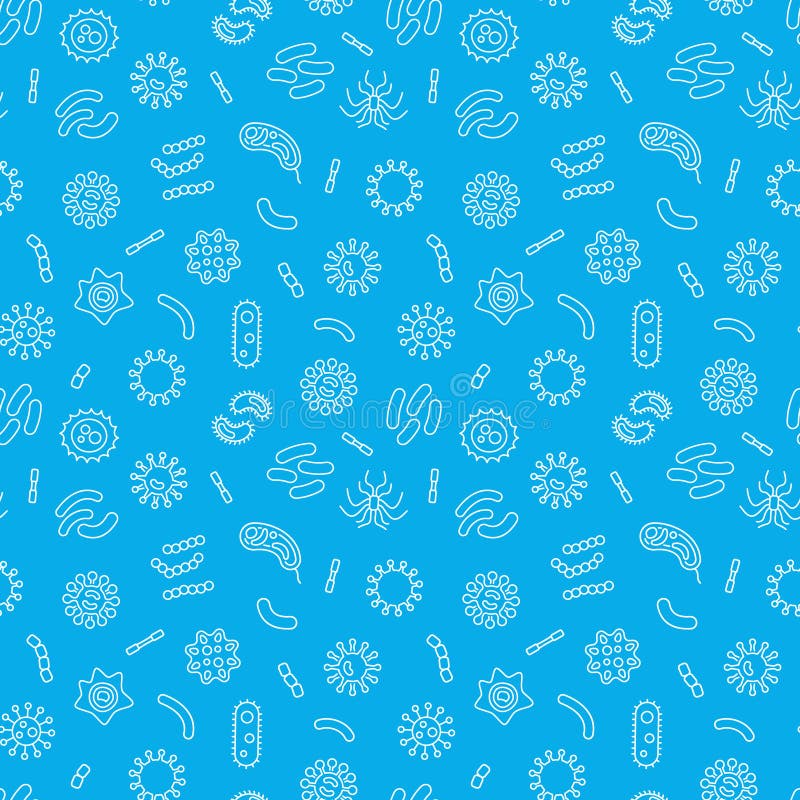 Probiotics Bacteria Pattern Stock Illustrations – 140 Probiotics ...